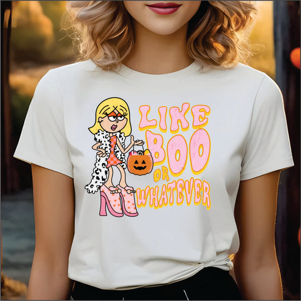 Like Boo or Whatever DTF Transfer – Sweet Tee Transfers