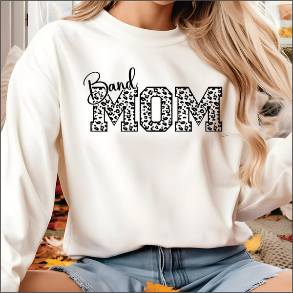 Band Mom Leopard DTF Transfer – Sweet Tee Transfers