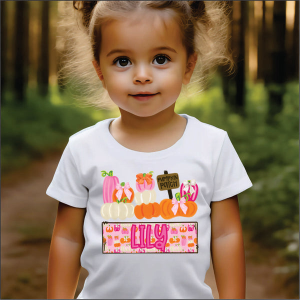 Custom Girls Pumpkin Patch – Sweet Tee Transfers