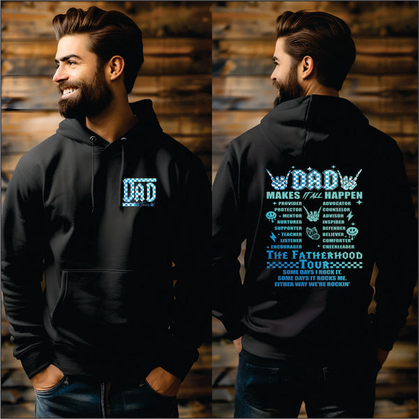 Dad Tour Tee DTF Transfer – Sweet Tee Transfers
