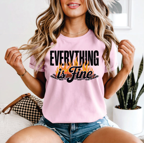 Everything is Fine Fire – Sweet Tee Transfers