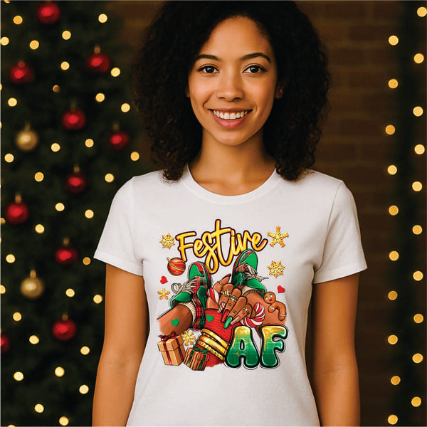 Festive AF – Sweet Tee Transfers