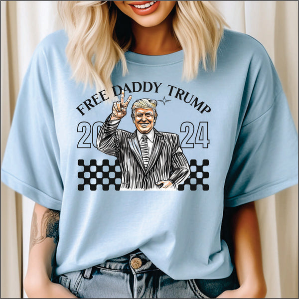 Free Daddy Trump DTF Transfer – Sweet Tee Transfers