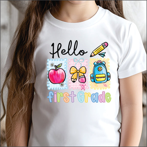 Hello First Grade – Sweet Tee Transfers