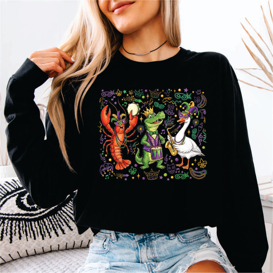 Mardi Gras Band – Sweet Tee Transfers