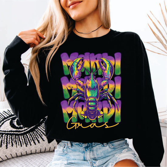 Mardi Mardi Mardi Gras Crawfish – Sweet Tee Transfers