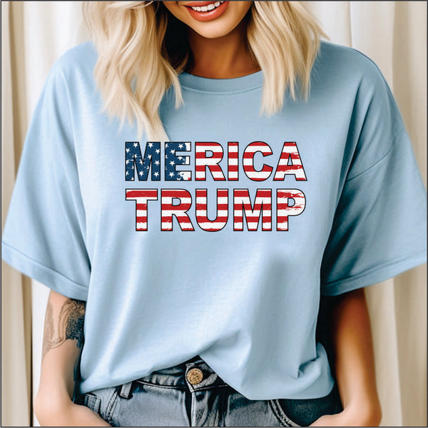 Merica Trump DTF Transfer – Sweet Tee Transfers