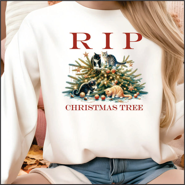RIP Christmas Tree DTF Transfer – Sweet Tee Transfers