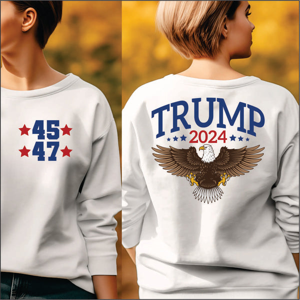 Trump Eagle DTF Transfer – Sweet Tee Transfers